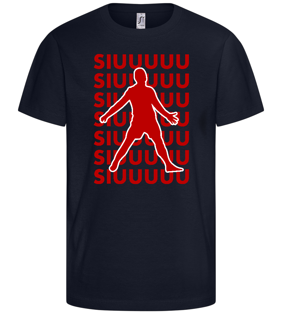 Siuuu Celebration Design - Basic kids t-shirt | ShirtUp!