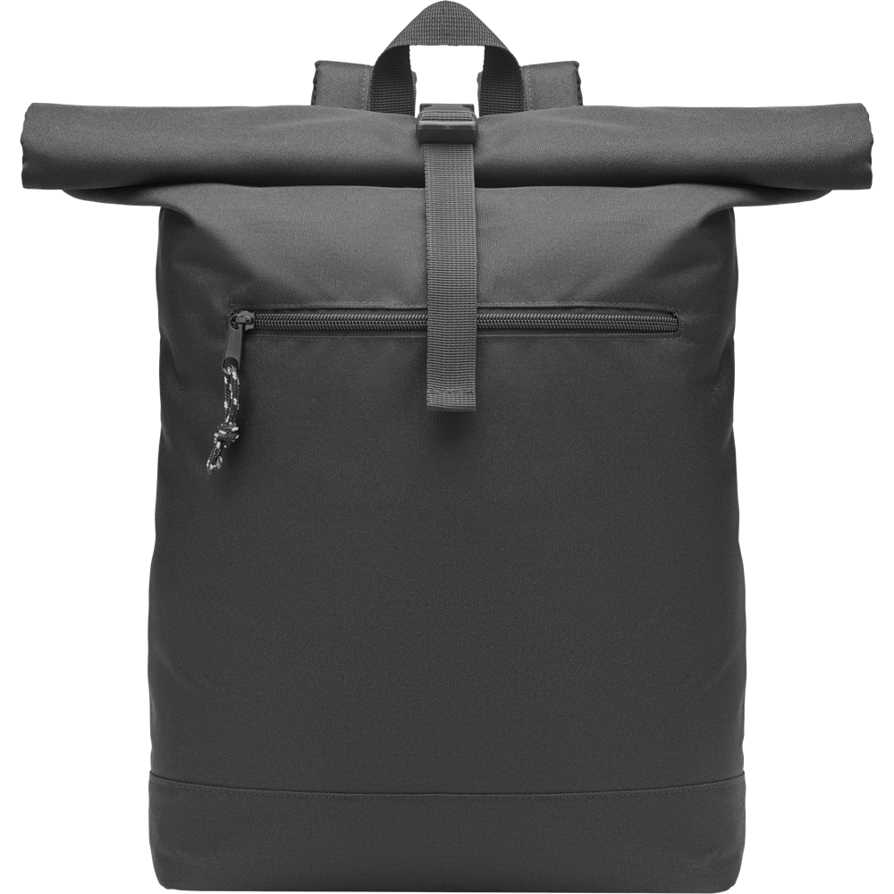 Rolltop RPET Backpack with Padded Back | ShirtUp!